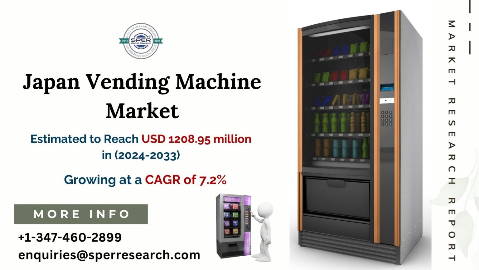Japan Vending Machine Market Trends, Revenue and Forecast